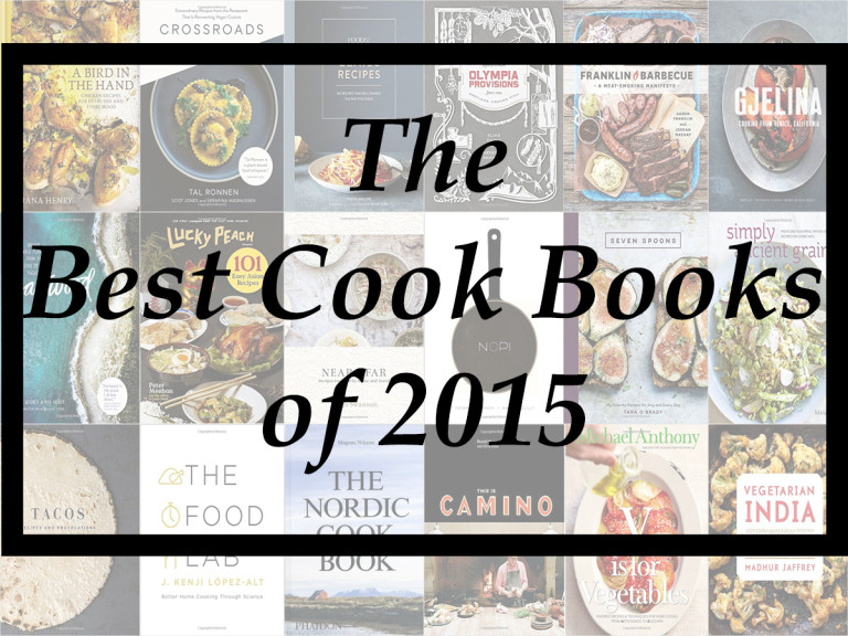 The Best Cook Books of 2015 (A Year-End List Aggregation) - Book Scrolling