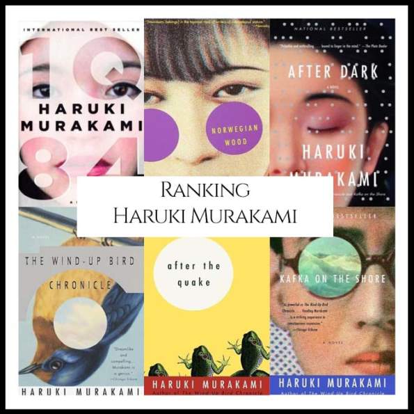 Ranking Author Haruki Murakami's Best Books (A Bibliography Countdown ...