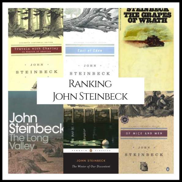 Ranking Author John Steinbeck's Best Books (A Bibliography Countdown ...