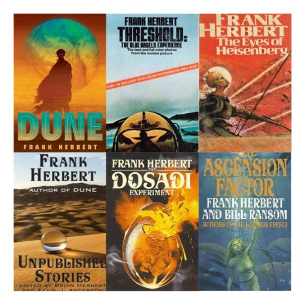 Ranking Author Frank Herbert's Best Books (A Bibliography Countdown ...