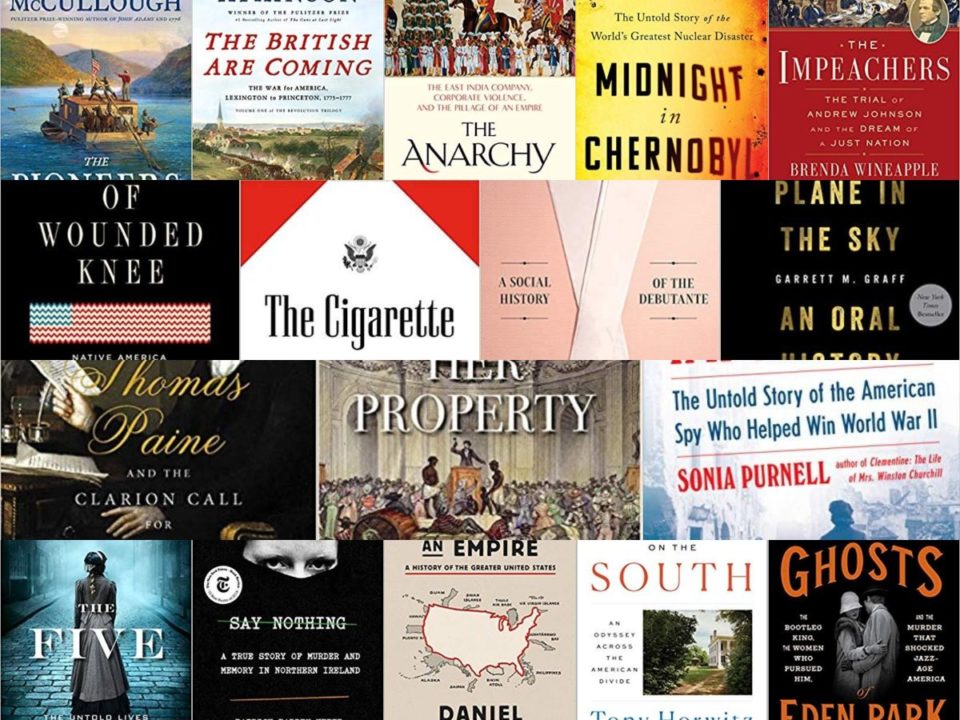 The Best History Books of 2019 (A Year-End List Aggregation) - Book ...